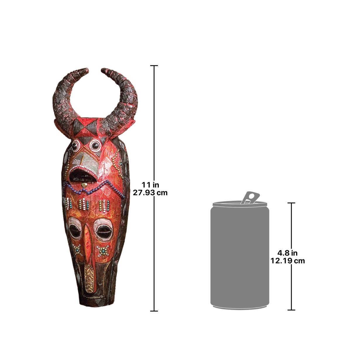 Design Toscano Masks of the Congo Cape Buffalo Wall Décor & Reviews ...