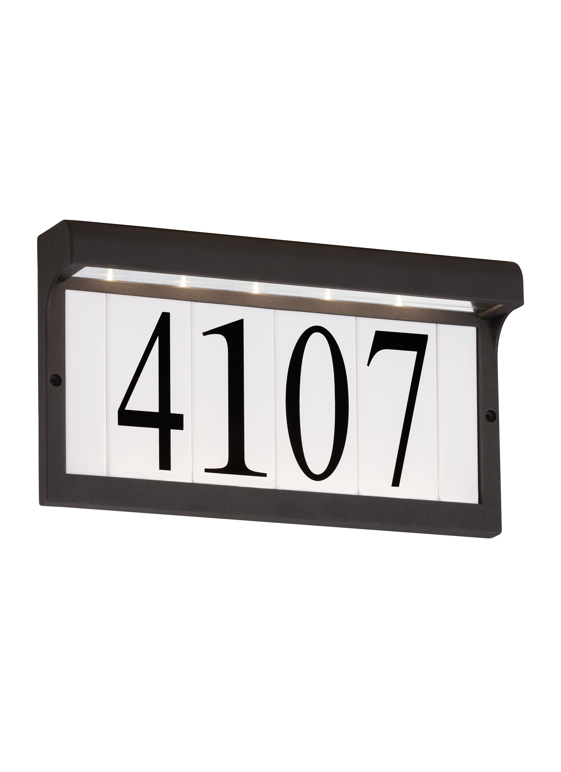 Symple Stuff Brisco 5-Tile Address Plaque Frame & Reviews | Wayfair