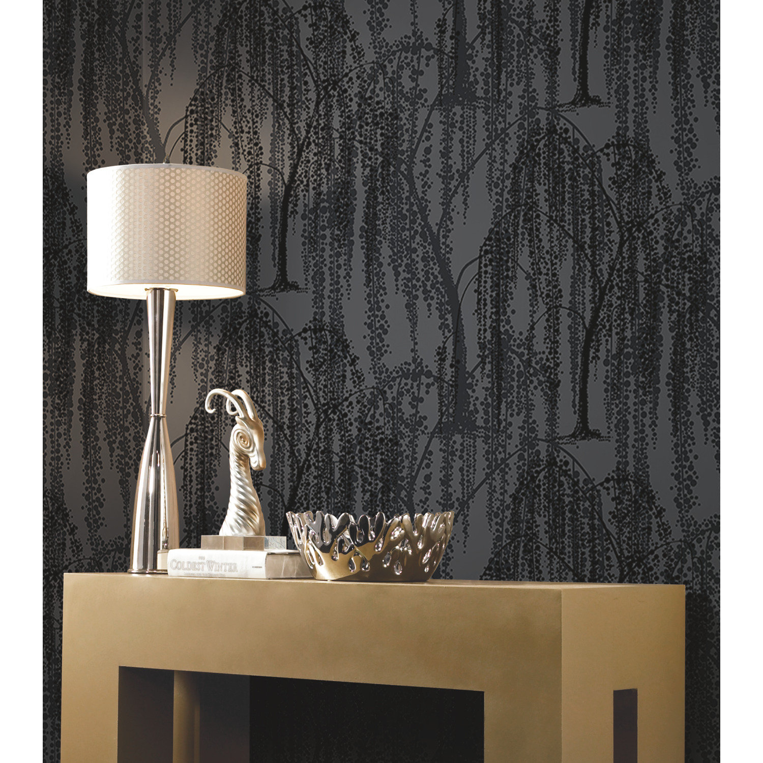 York Wallcoverings Willow Glow Floral Wallpaper | Wayfair