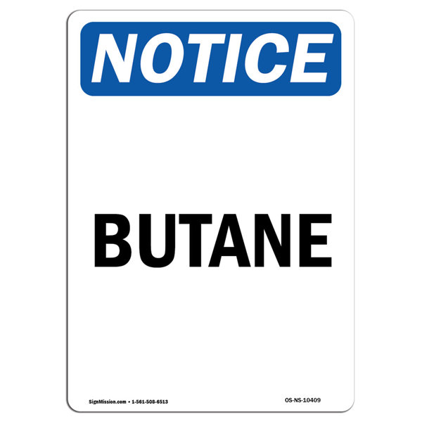 SignMission Butane Sign | Wayfair