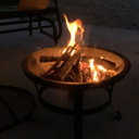 Sol 72 Outdoor™ Martinique 20'' H x 22'' W Steel Outdoor Fire Pit with ...