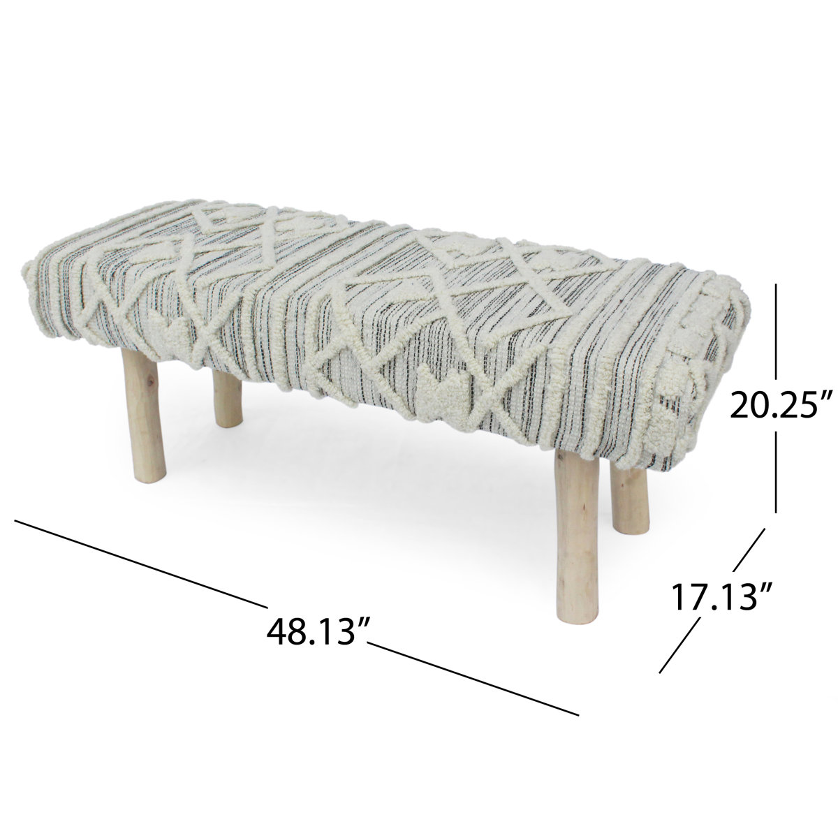 Union Rustic Offerman Upholstered Bench & Reviews | Wayfair