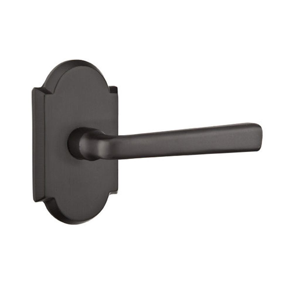 Emtek Cimarron Passage (Hall & Closet) Door Lever with Rosette | Wayfair