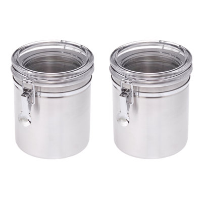 Stainless Steel Canisters | Wayfair