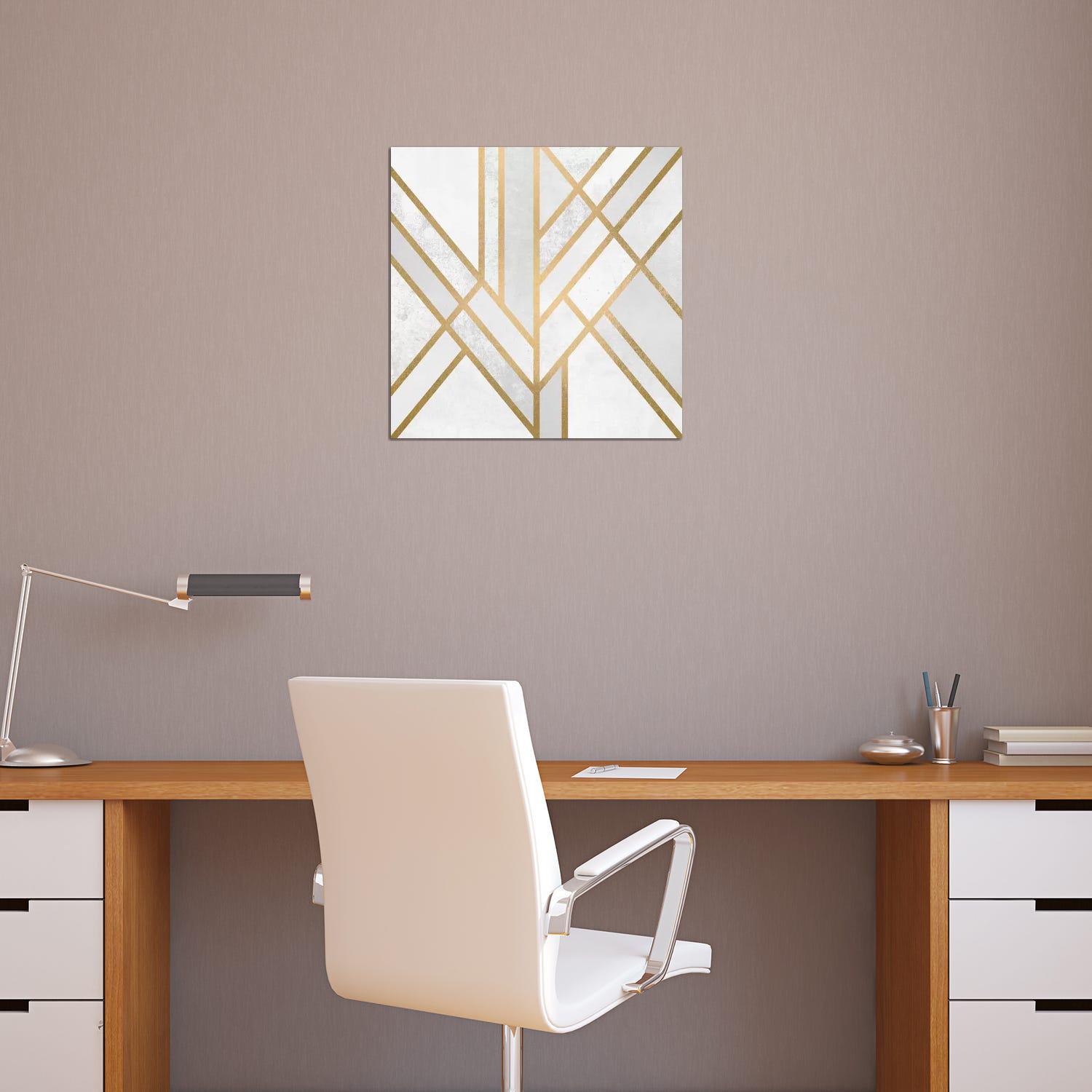 Mercer41 Art Deco Geometry II Print On Acrylic Glass | Wayfair