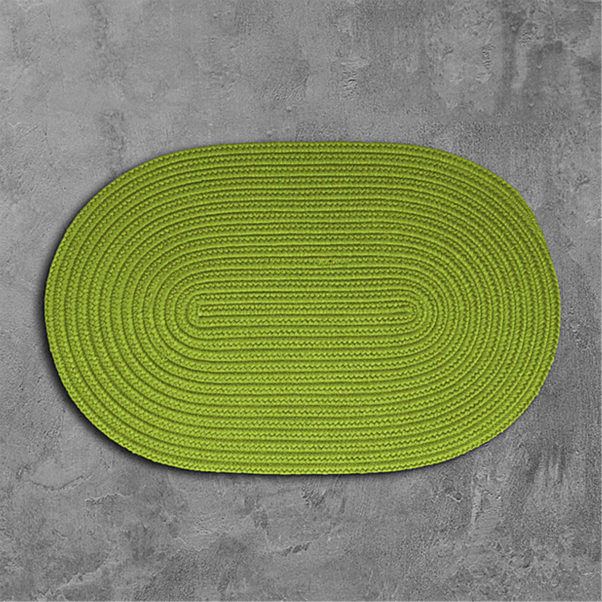 Gracie Oaks Marlieke Bright Green Rug | Wayfair