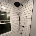 Selected Black Shower System Complete Shower System with Rough-in Valve ...