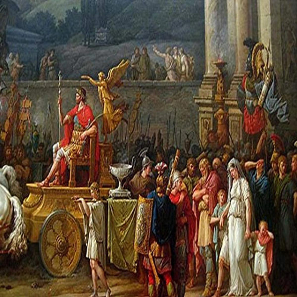 Astoria Grand The Triumph Of Aemilius Paulus - Wrapped Canvas Painting ...