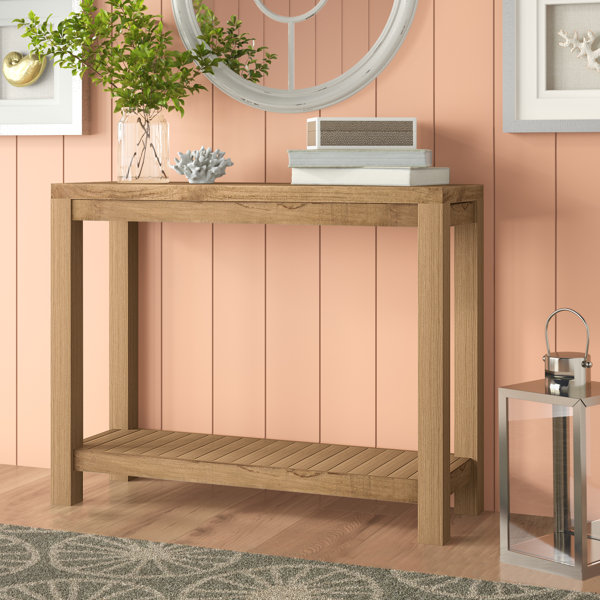 Dark-wood-console | Wayfair