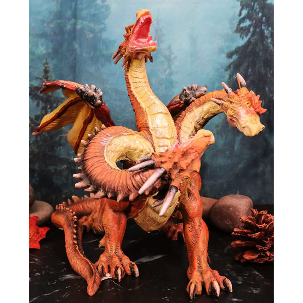 Trinx Demmi-Lee Ancient Legendary Three Headed Dragon Behemoth Hydra ...
