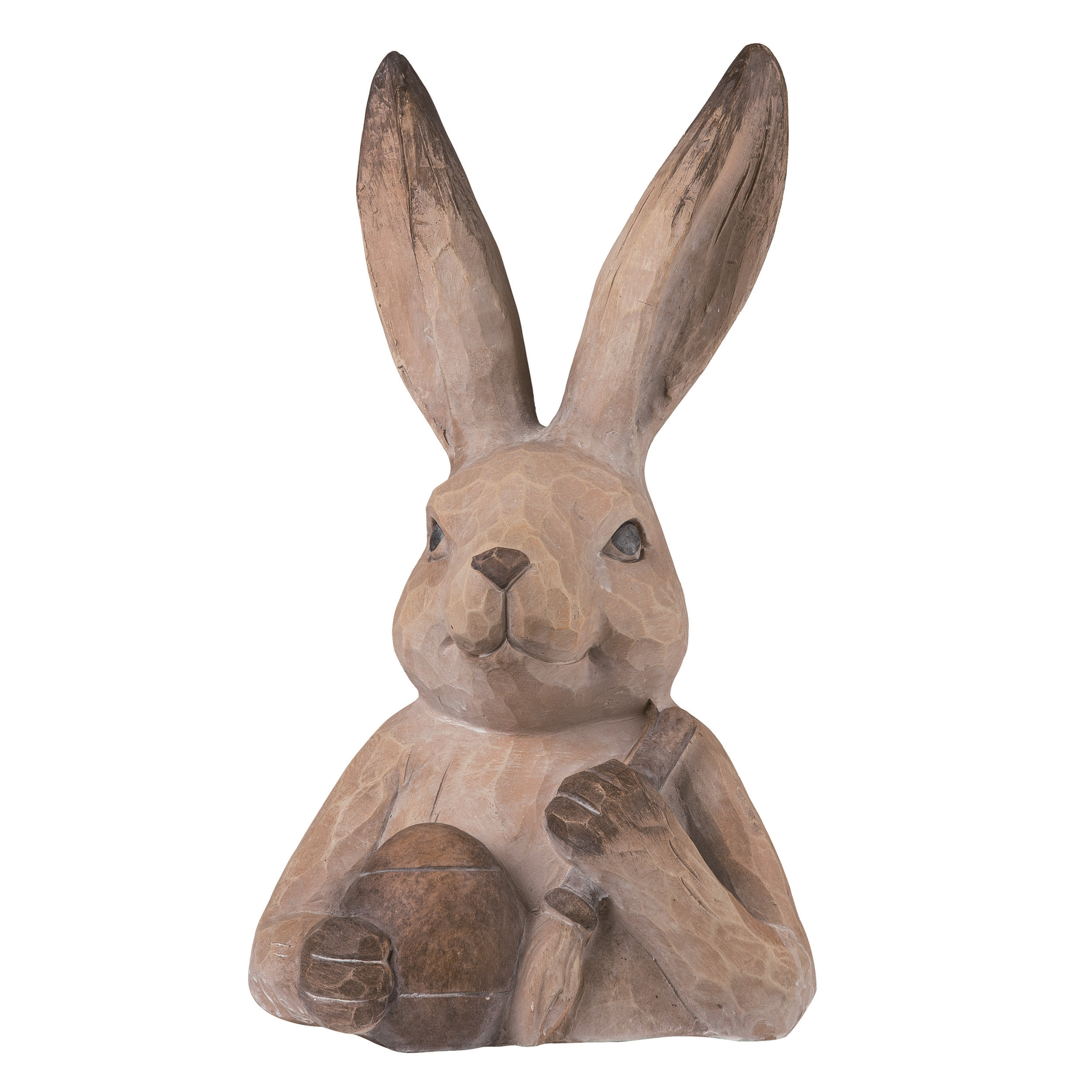 The Holiday Aisle® Bowin Resin Bunny Bust Statue | Wayfair