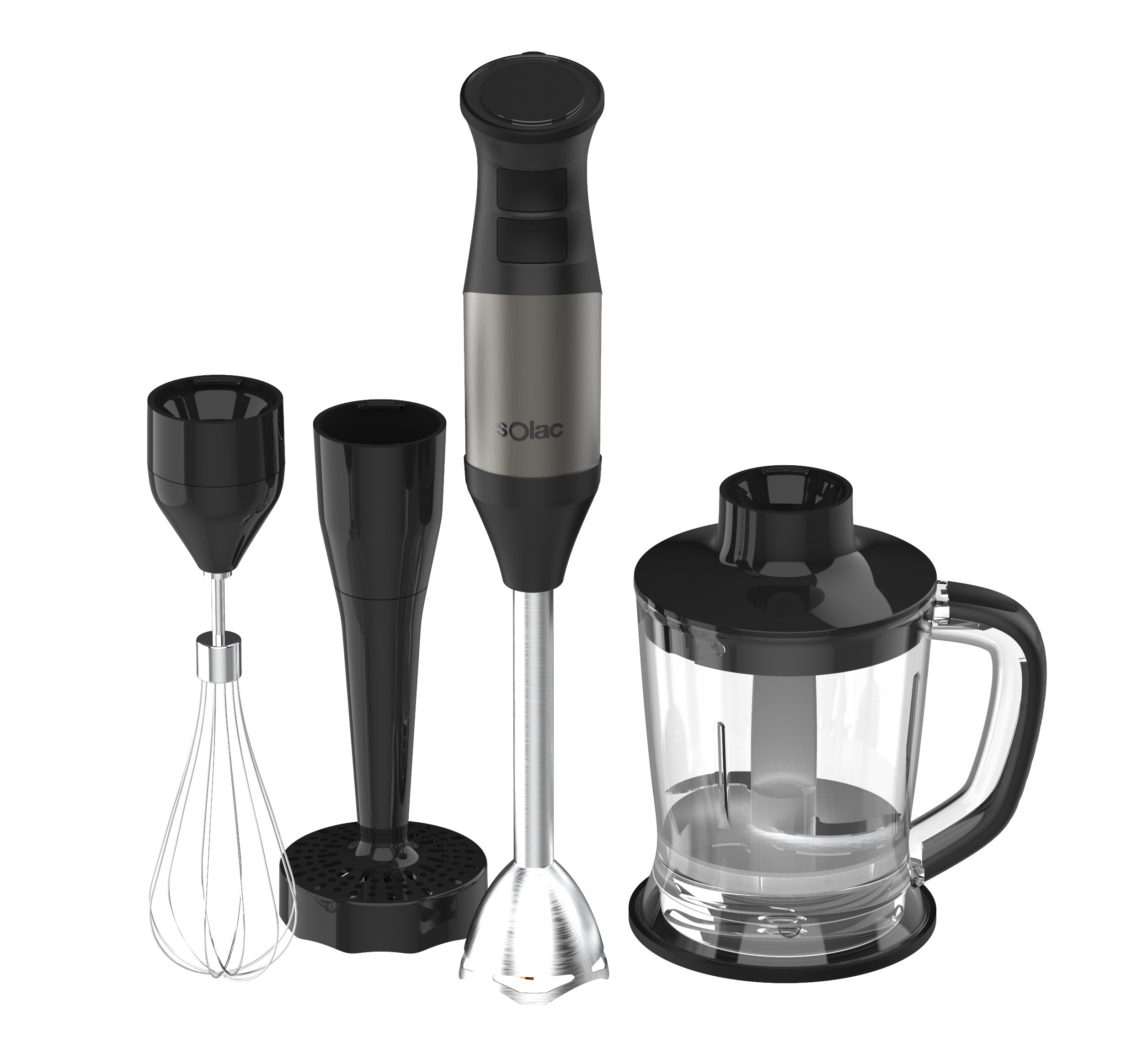 Solac Professional Stainless-Steel Hand Immersion Blender | Wayfair
