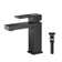 KIBI USA Cubic Single Hole Bathroom Faucet with Optional Drain Assembly ...