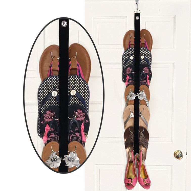 Rebrilliant Flip Flop 7 Pair Hanging Shoe Organizer & Reviews | Wayfair