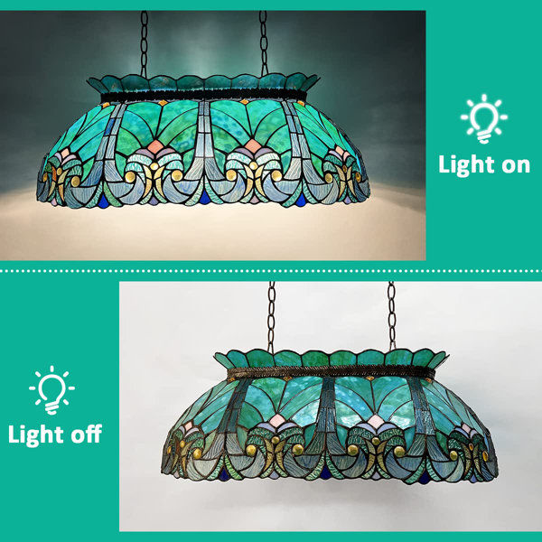 Bloomsbury Market Tiffany Pool Table Lights Dining Room Kitchen Island ...