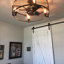 Hunter Fan 34'' Fennec 4 - Blade Caged Ceiling Fan with Wall Control ...