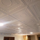 uDecor Royal 1.98 ft. x 1.98 ft. Drop-in or Glue-Up Vinyl Ceiling Tile ...