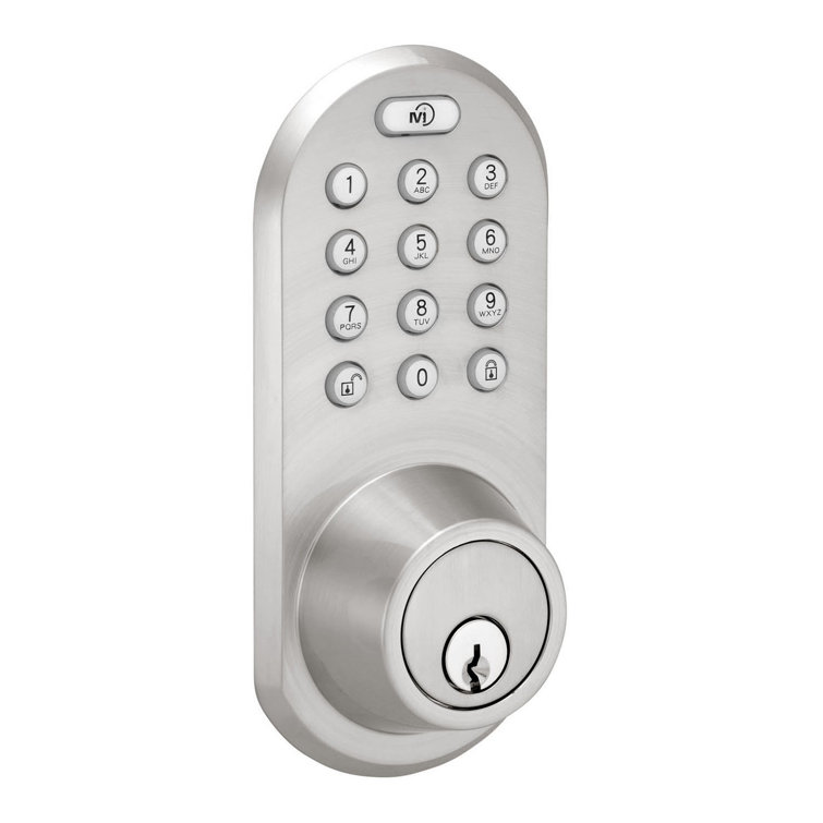 Milocks Keyless Entry Electronic Deadbolt with Bluetooth Capability ...