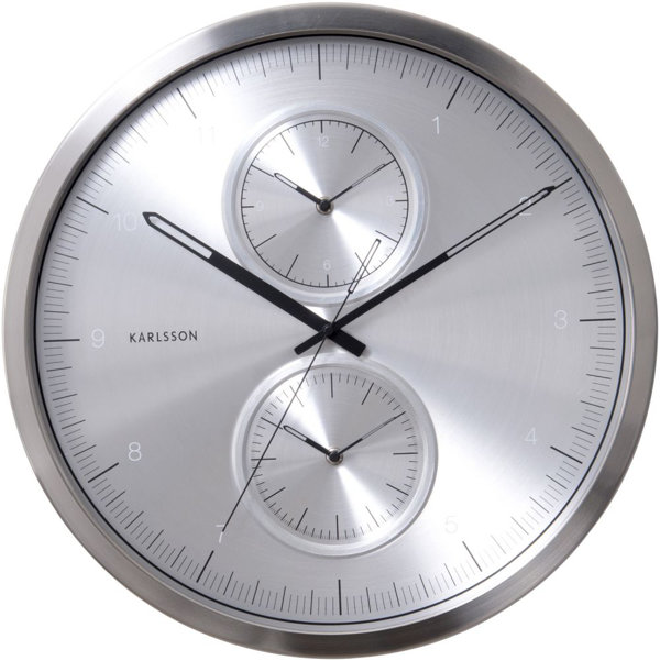Jardin Deco Aluminum Wall Clock | Wayfair.co.uk