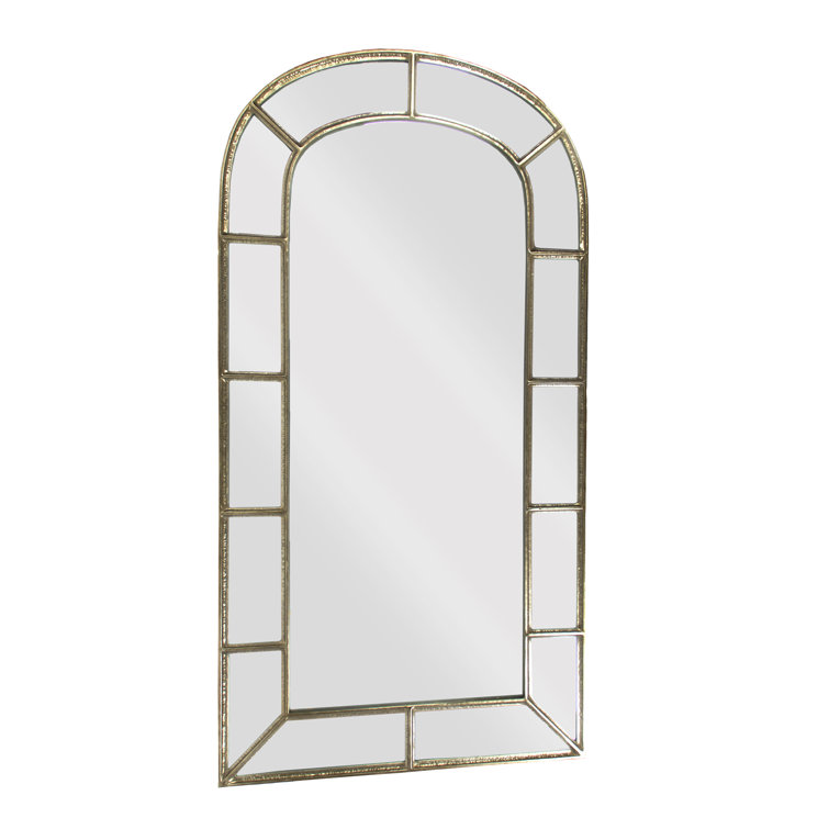 One Allium Way® Klas Arch Metal Mirror | Wayfair