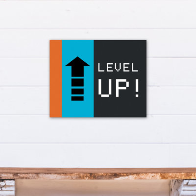 Isabelle & Max™ Brower Level up! Canvas Art | Wayfair