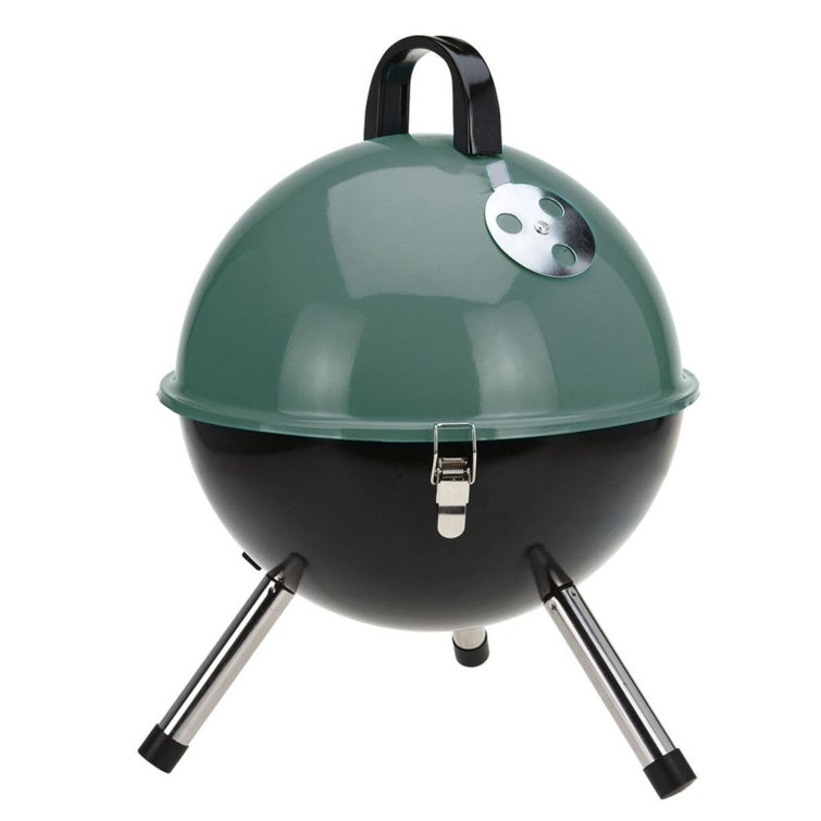 Dakota Fields Excellent Electrics BBQ Grill Ball Shape 31 Cm Green ...