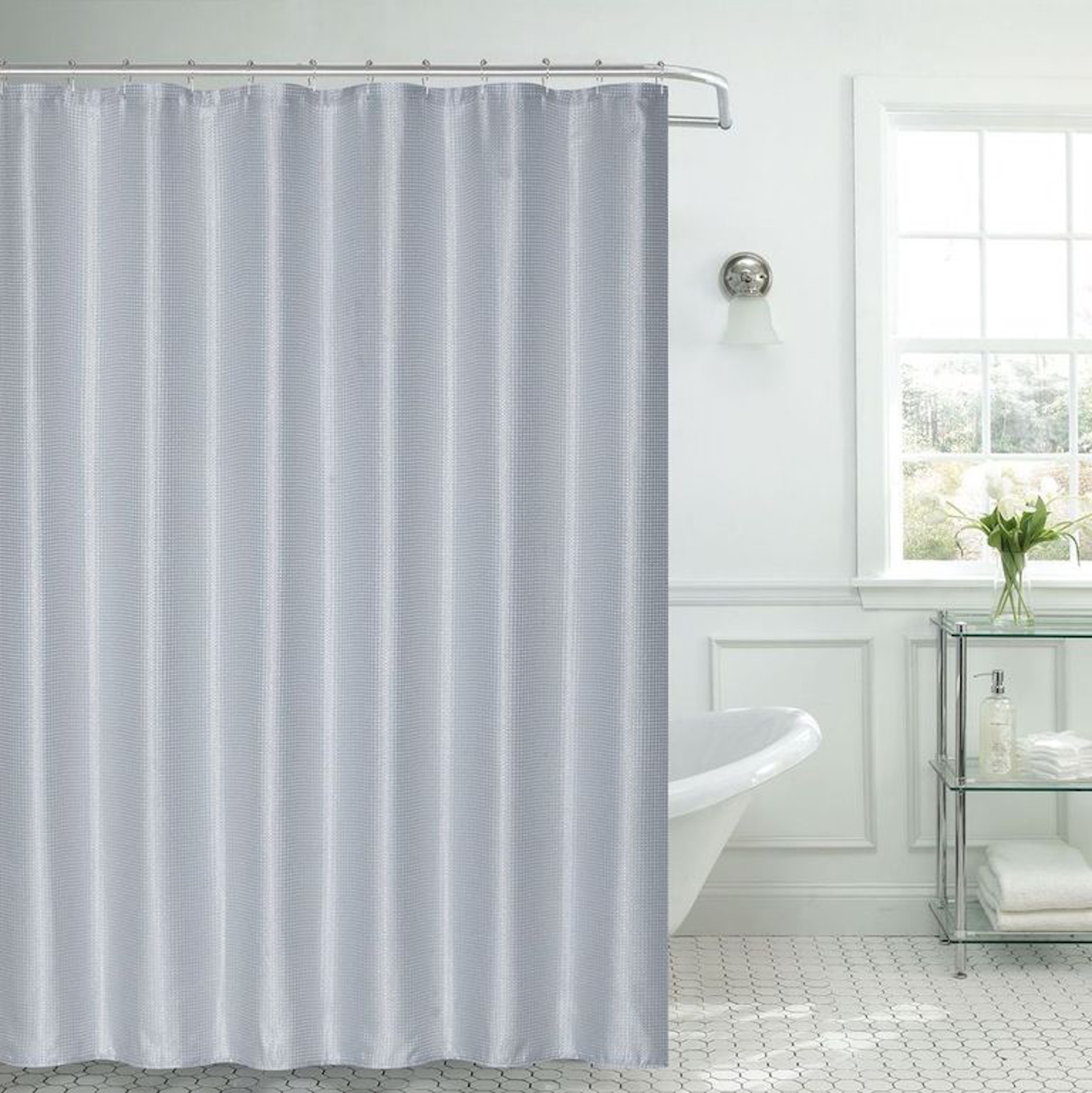 Orren Ellis Alexandrer Solid Color Single Shower Curtain Wayfair