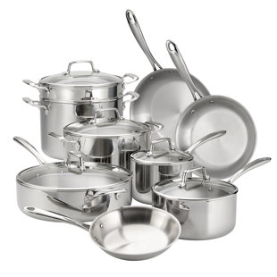 Wayfair | Stainless Steel Cookware Sets| Up to 65% Off Until 11/20 ...