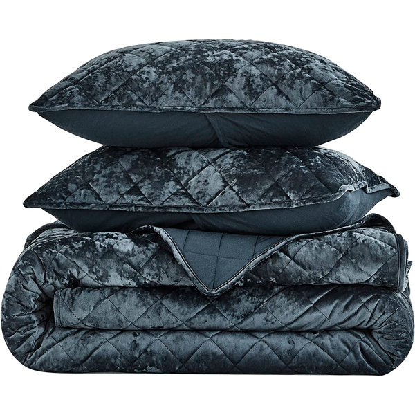 Velvet-quilt-twin | Wayfair