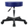 Inbox Zero Round Rolling PU Leather Height Adjustable Lab Stool ...