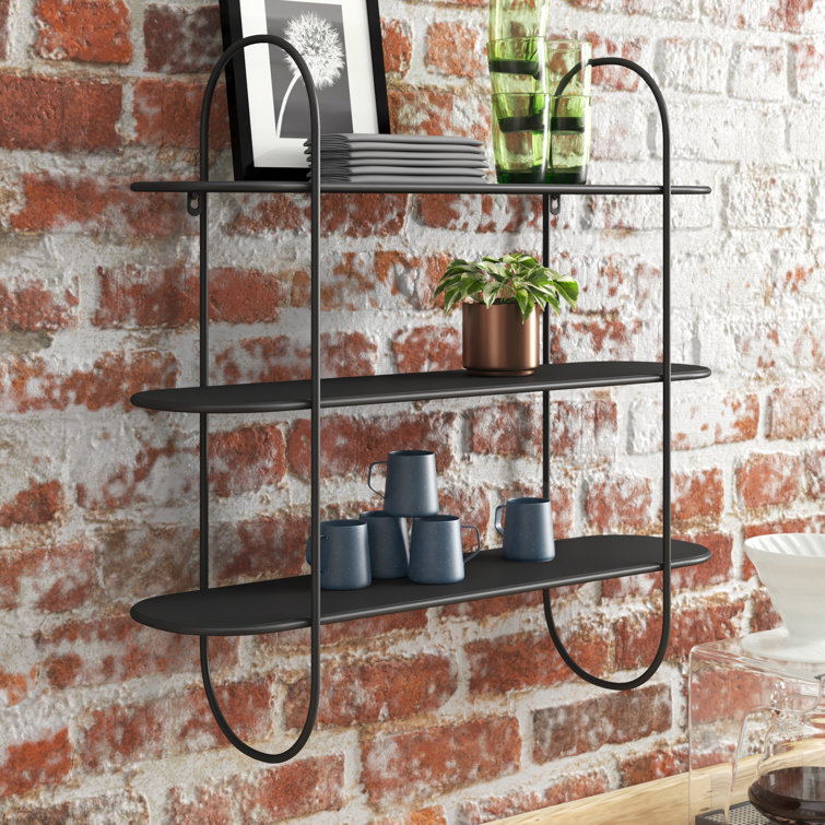 Steelside™ Desiree 3 Piece Metal Tiered Shelf | Wayfair