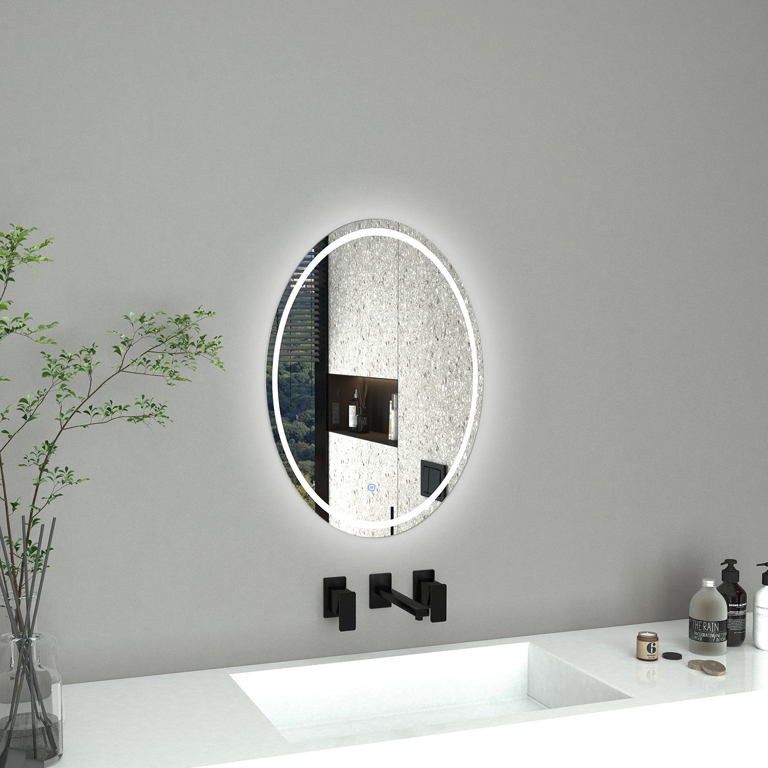 Orren Ellis LED Mirror | Wayfair