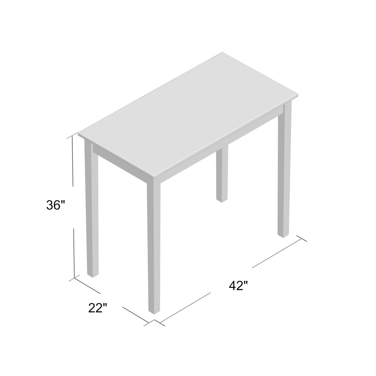 Lark Manor Hershman Counter Height 42'' Dining Table & Reviews | Wayfair
