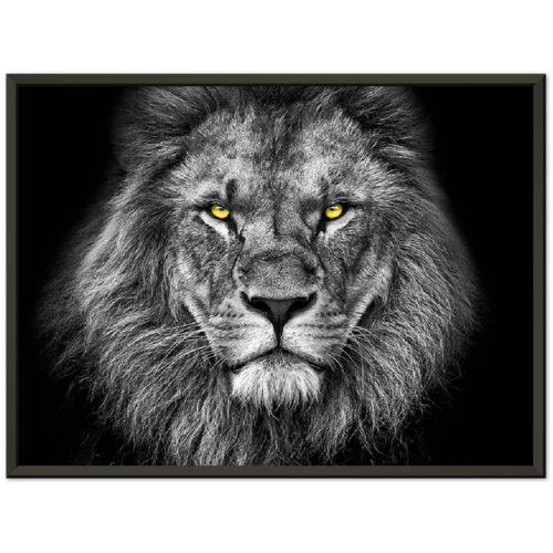 Hokku Designs LION HEAD - PRINT | Wayfair