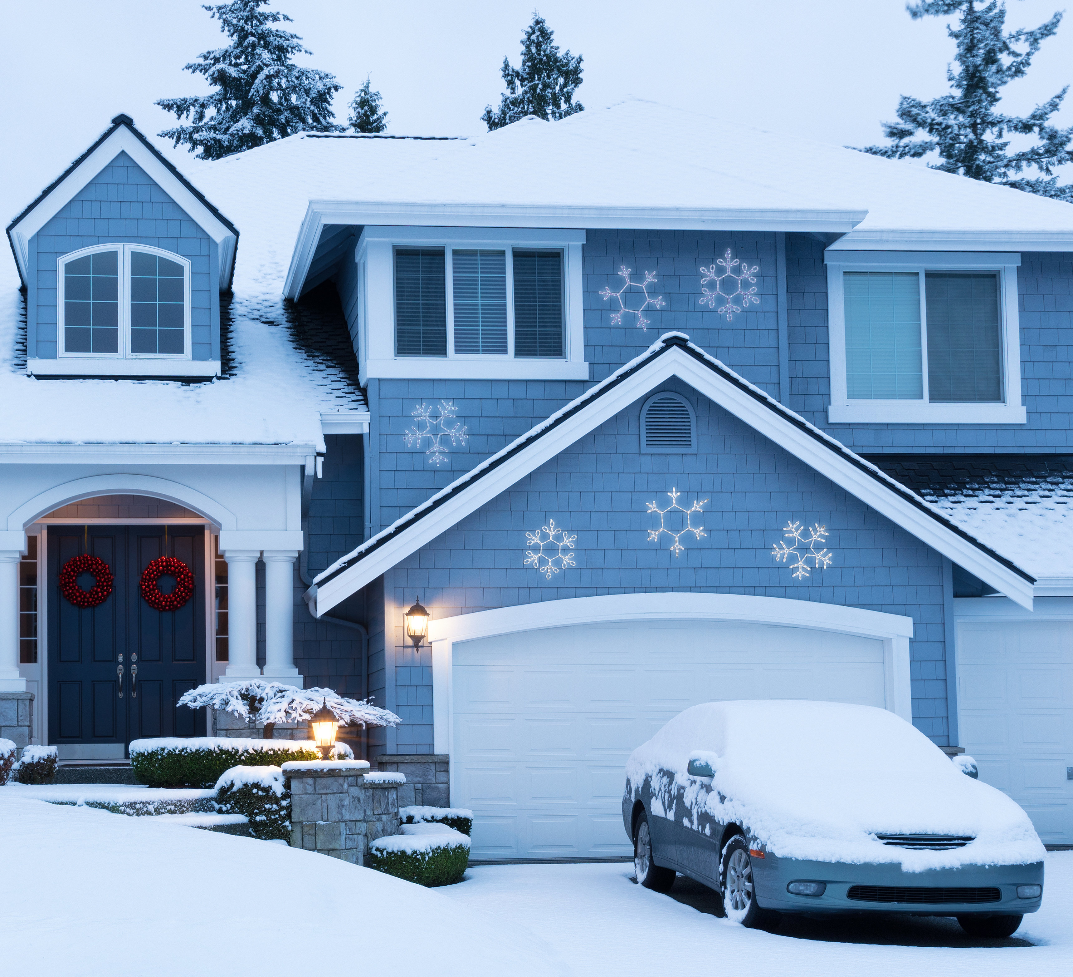 The Holiday Aisle® LED Snowflake Lighted Display | Wayfair