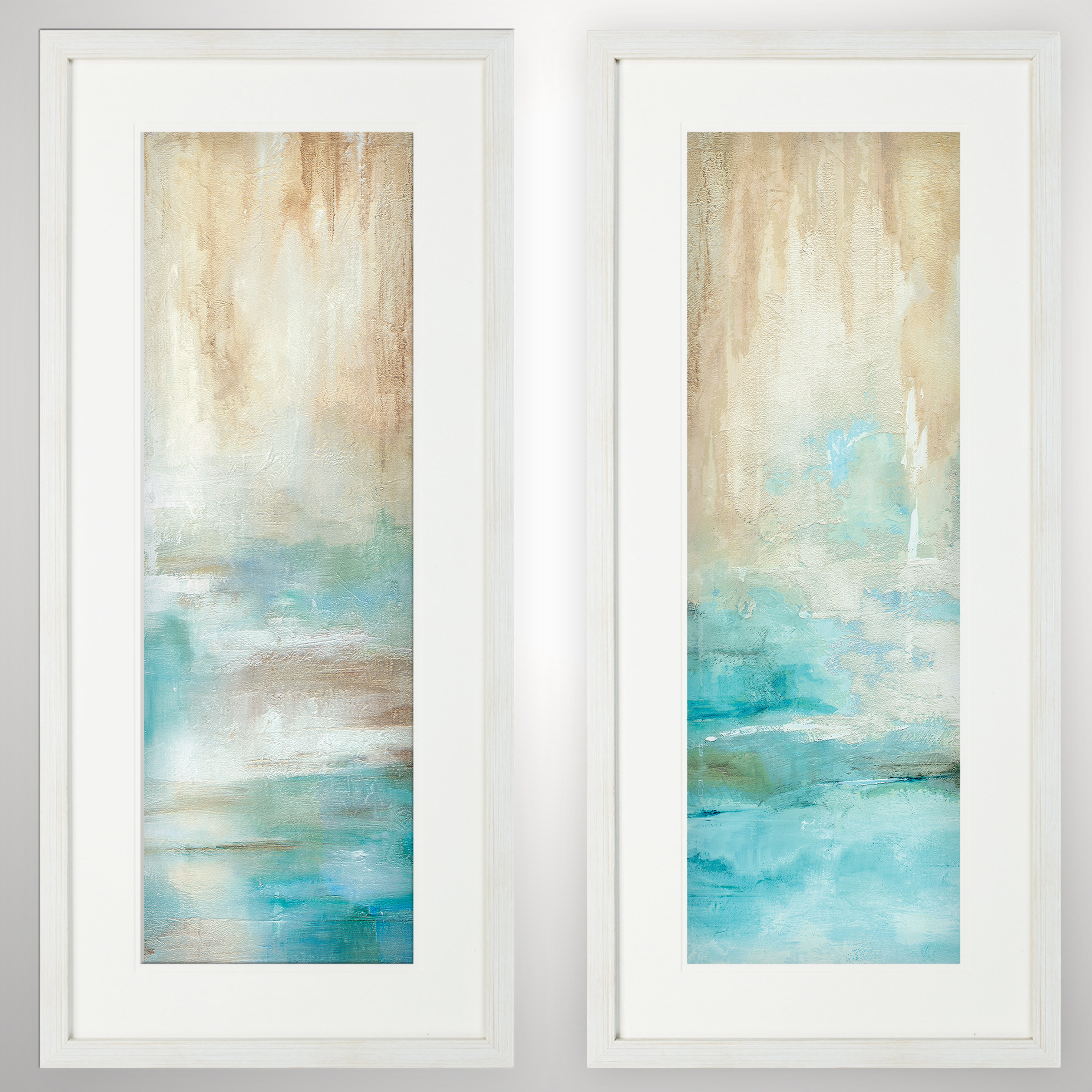 Highland Dunes Misty View - 2 Piece Picture Frame Set | Wayfair