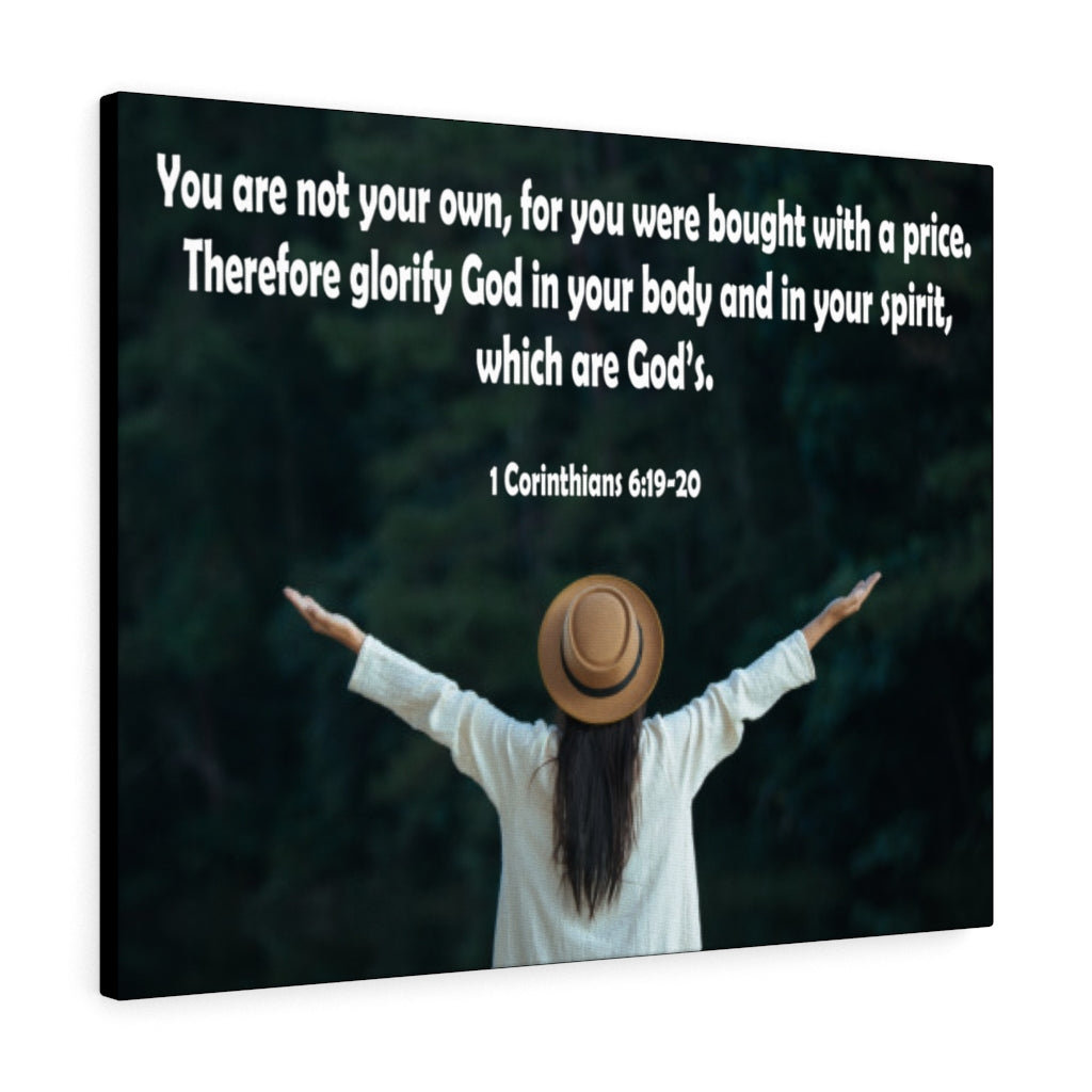 Trinx You Are Not Your Own 1 Corinthians 6:19-20 Christian Home Décor ...