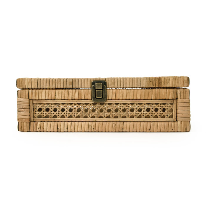 Bayou Breeze Rattan Box & Reviews | Wayfair