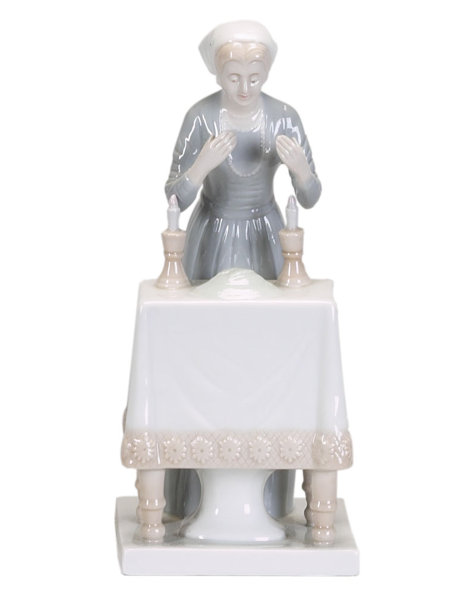 Israel Giftware Design Shabbat Candle Lighting Figurine | Wayfair