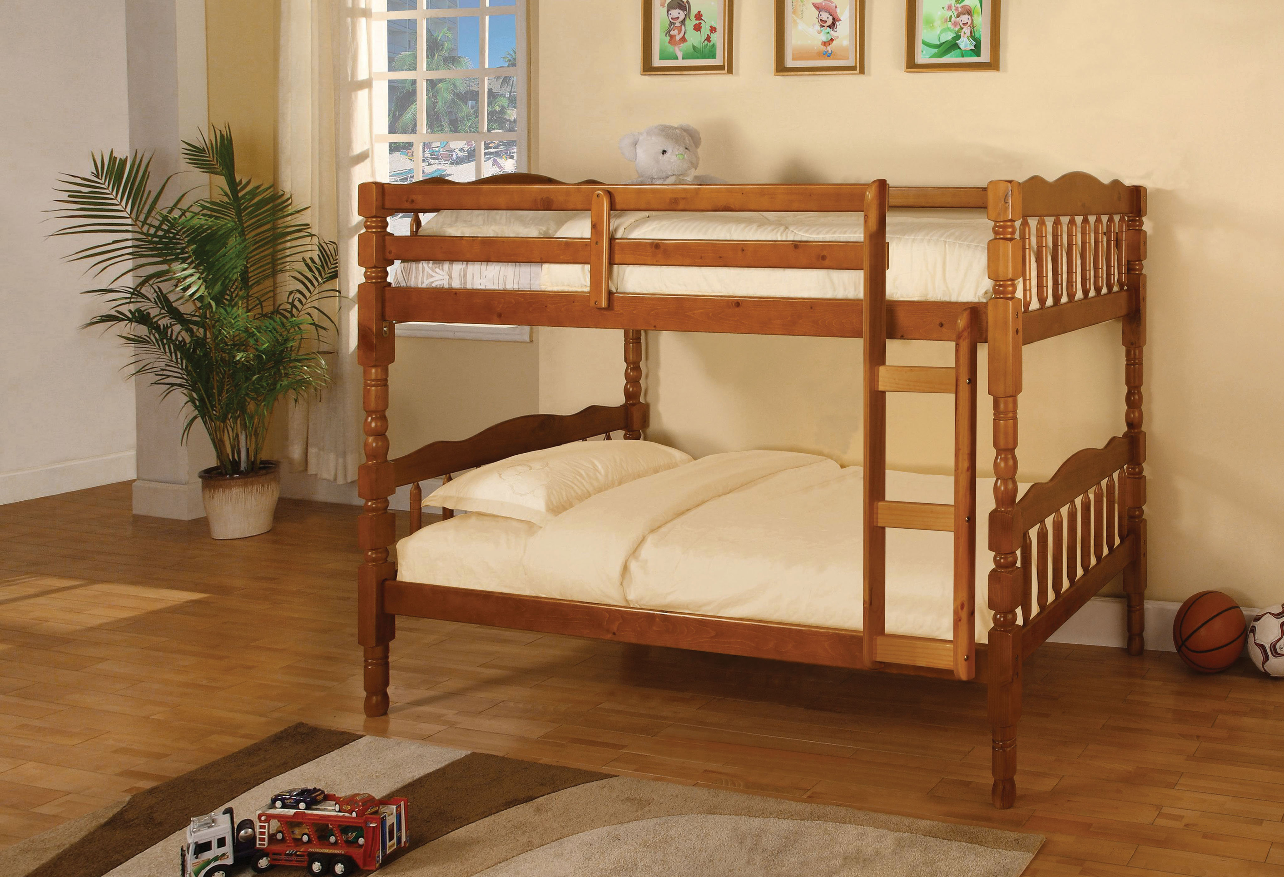 Hokku Designs Baltimore Twin Over Twin Standard Bunk Bed by Hokku ...