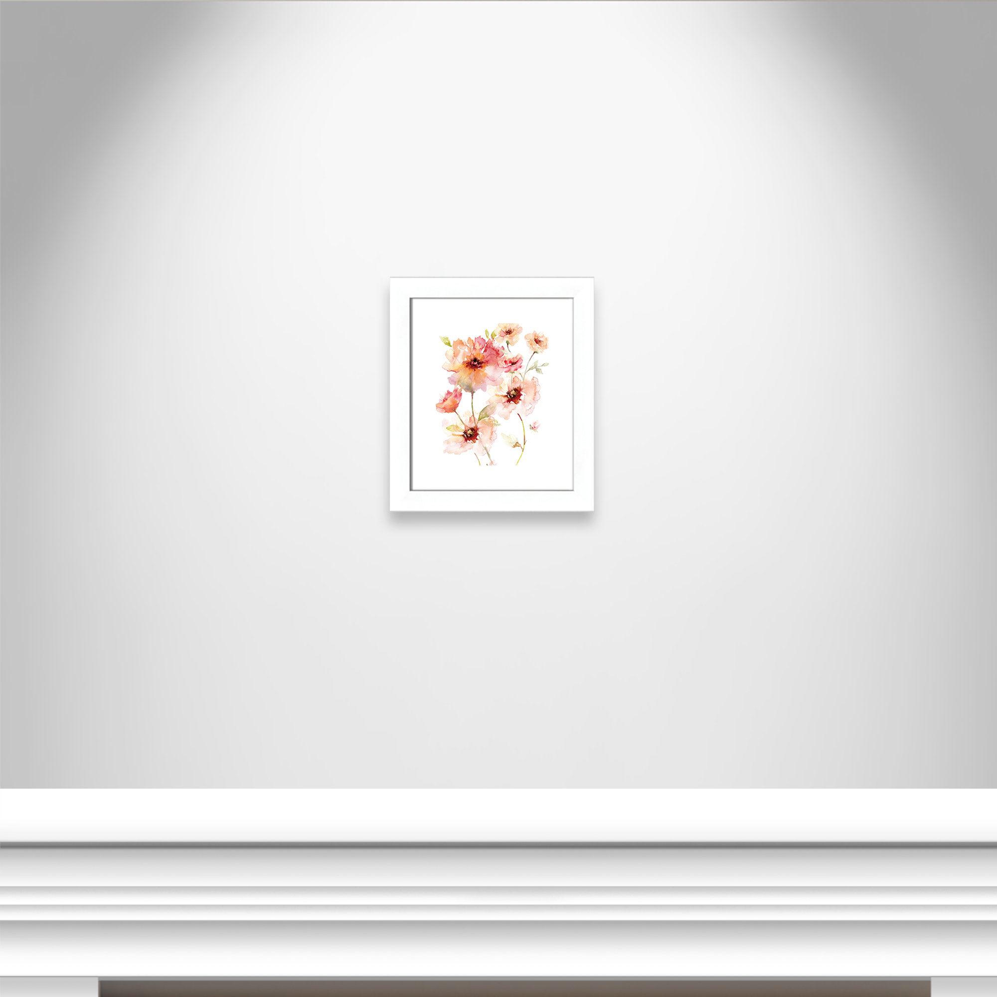 CasaFineArts Translucent Reds Translucent Reds - Picture Frame Painting ...