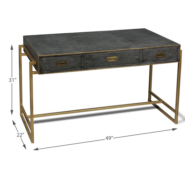 Sarreid Ltd Shagreen Desk & Reviews | Wayfair