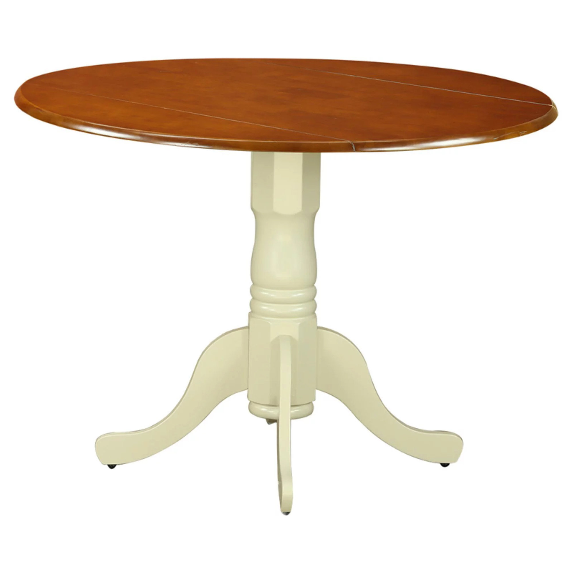 Ophelia & Co. Seda Drop Leaf Pedestal Dining Table | Wayfair
