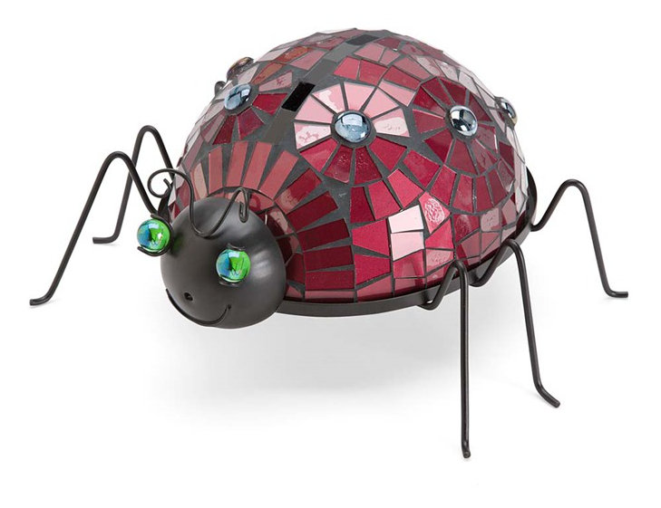 Maturi Lancaster Glass Mosaic Bug Statue | Wayfair.co.uk