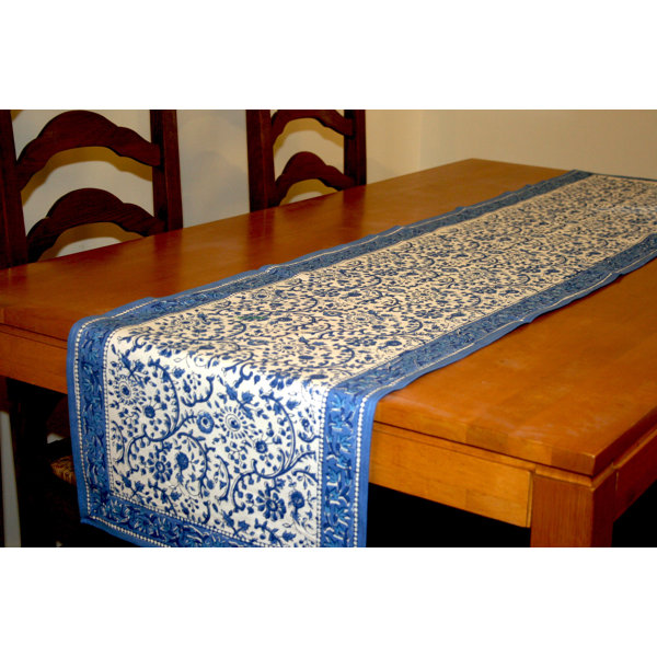 Charlton Home® Ena Rectangular Floral Table Runner & Reviews | Wayfair