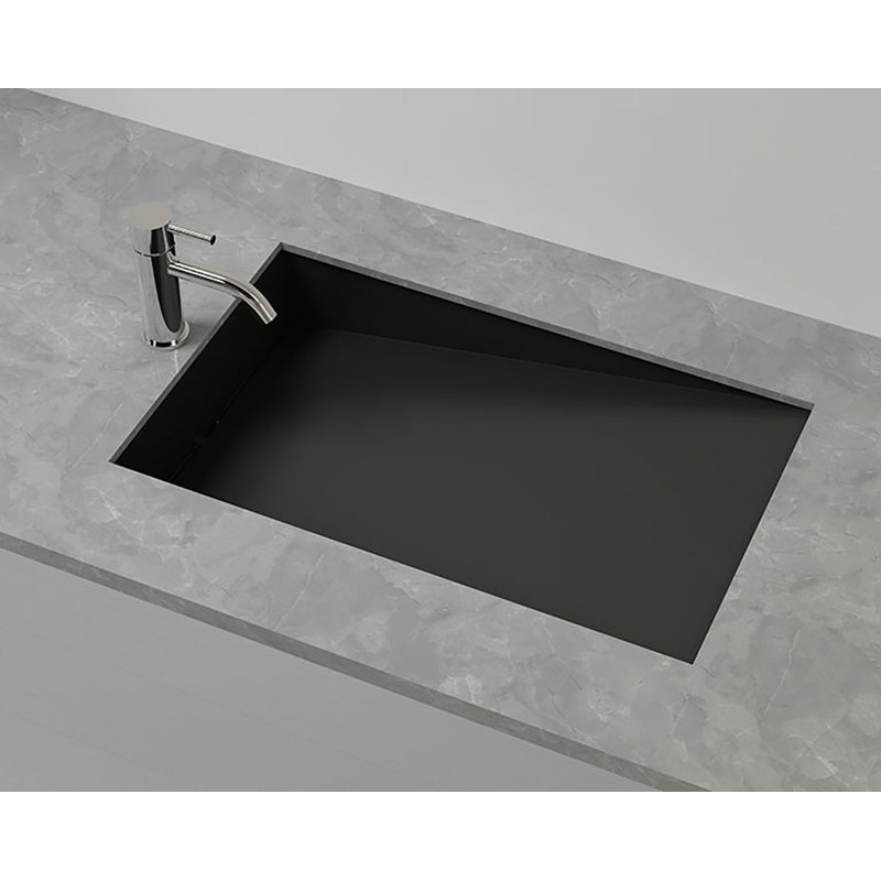 Badeloft 25" X 16" Undermount Ramp Bathroom Sink | Wayfair