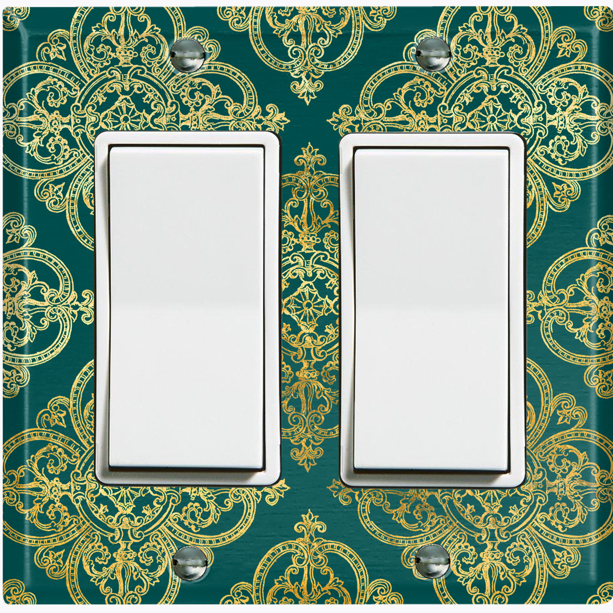 WorldAcc 2-Gang Toggle Switch Board Wall Plate | Wayfair