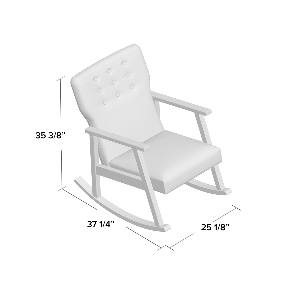 Brayden Studio® Nerstrand Rocking Chair & Reviews | Wayfair