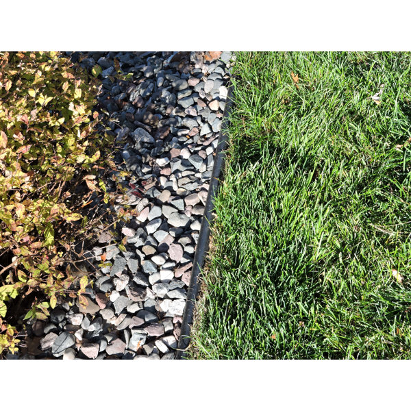 Master Mark Plastics 1 in. H x 20 ft. W Zip Edge Coiled Lawn Edging ...