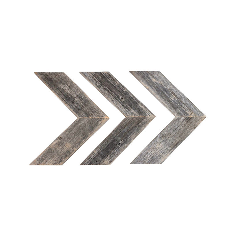 Millwood Pines Rustic Chevron Decorative Arrow Wall Décor & Reviews ...